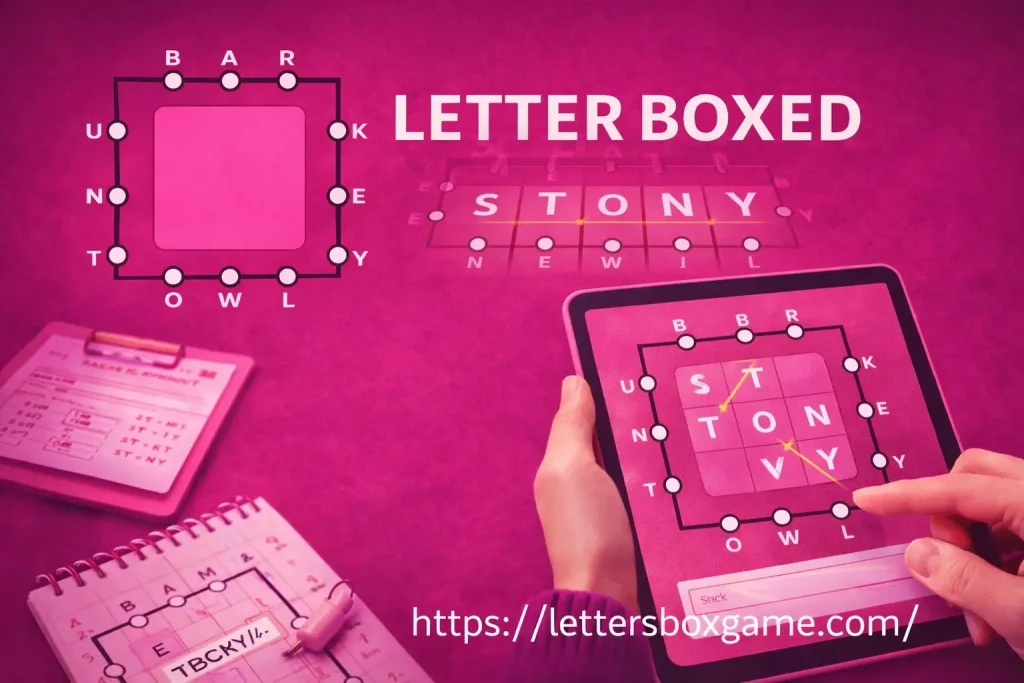 Letter Boxed: Free Unlimited Play & Solutions